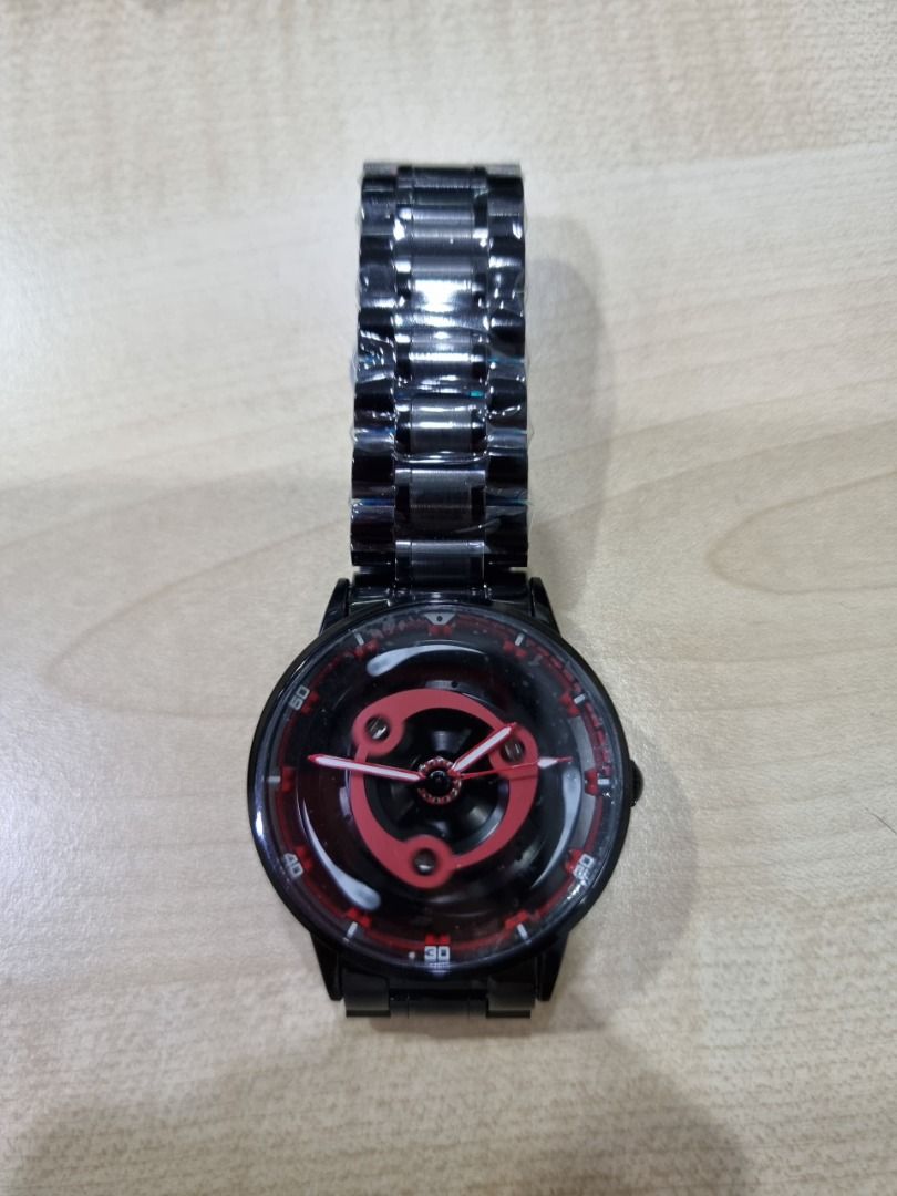 Limited Edition Rotating/Spinning 3D Wheel Naruto-Inspired Stainless ...