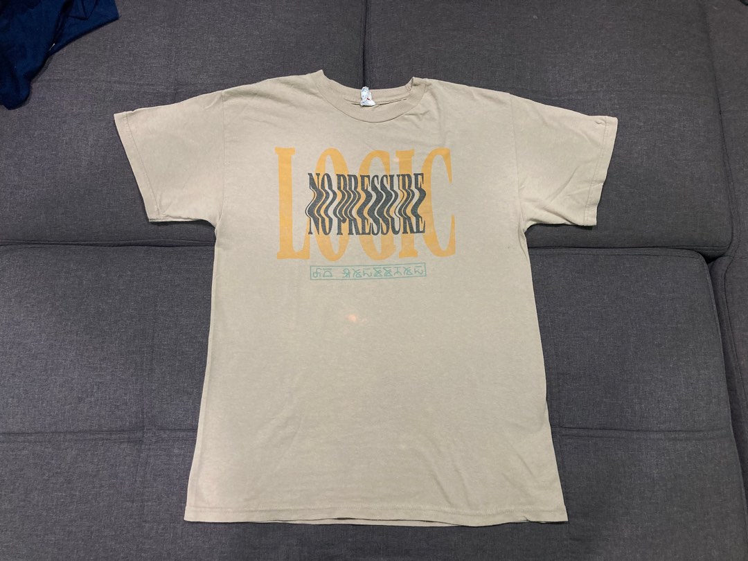 Logic No pressure Hip Hop shirts, Men's Fashion, Tops & Sets, Tshirts ...