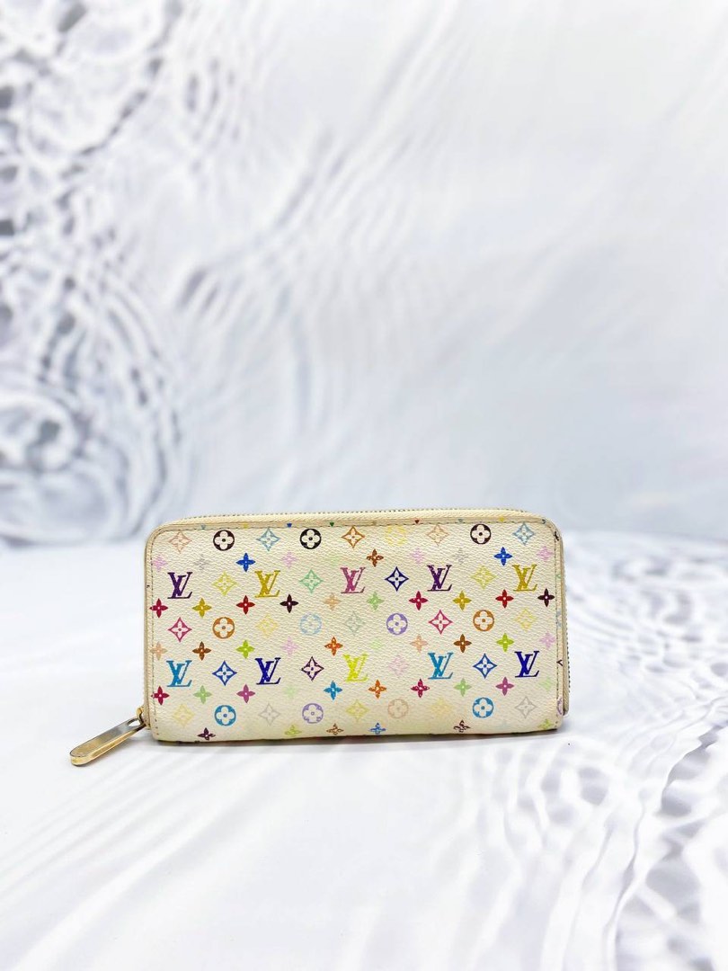 LOUIS VUITTON MULTICOLOR ZIP WALLET, Luxury, Bags & Wallets on Carousell