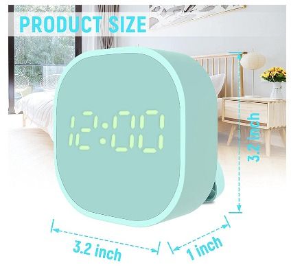 Magnetic Fridge Clock Digital Magnet clock Countdown Kitchen Timer ...