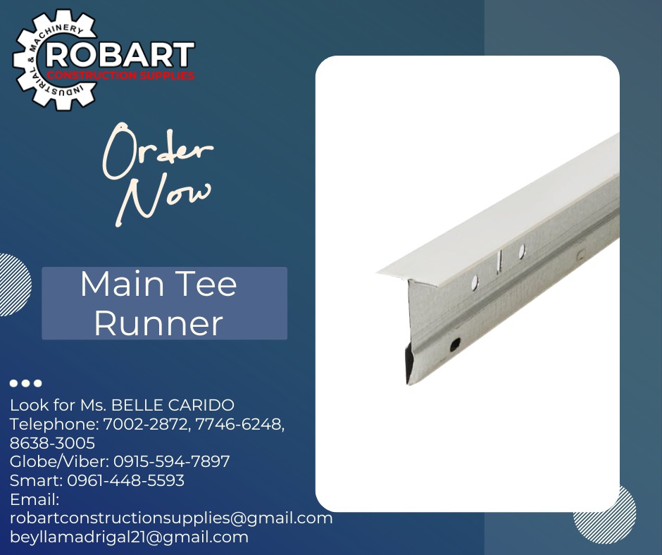 Main Tee Runner, Commercial & Industrial, Construction Tools ...
