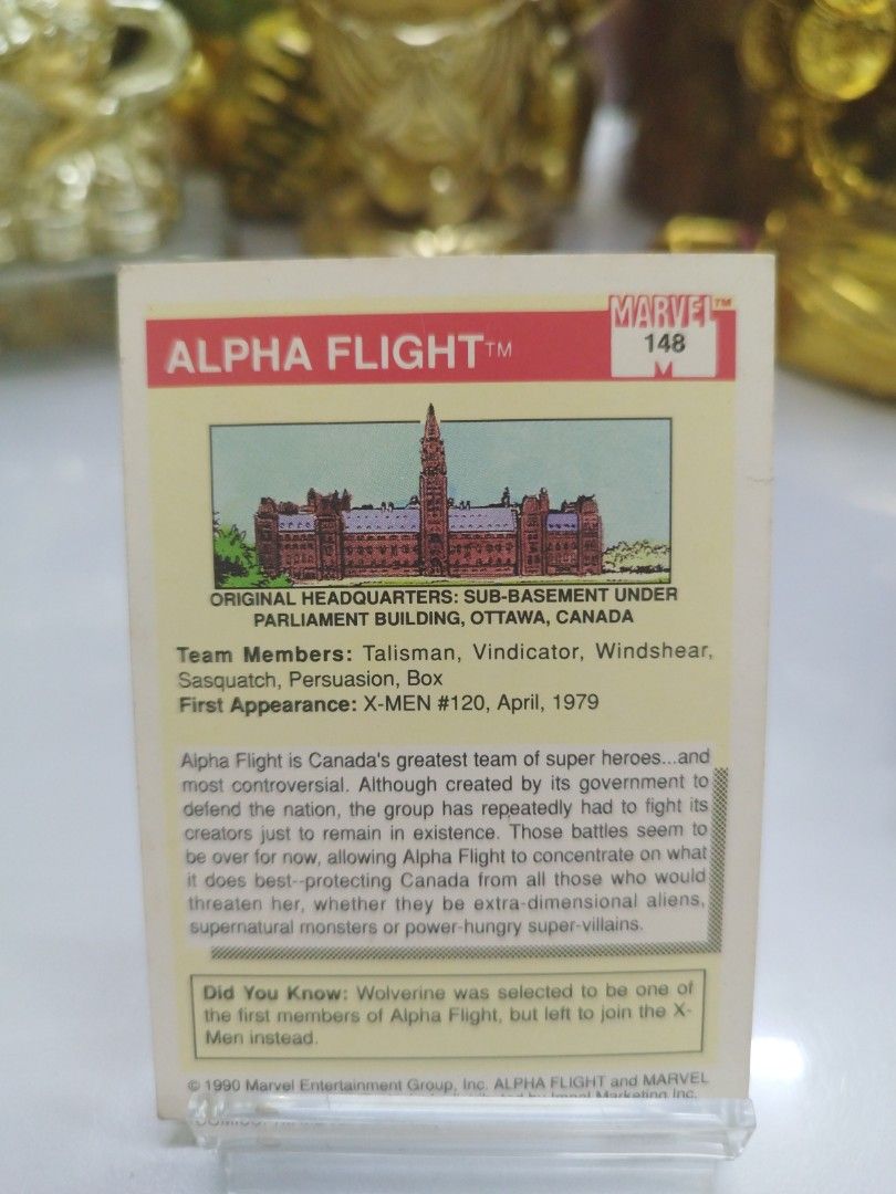 marvel comics team pictures Alpha Flight Talisman Vindicator Windshear ...