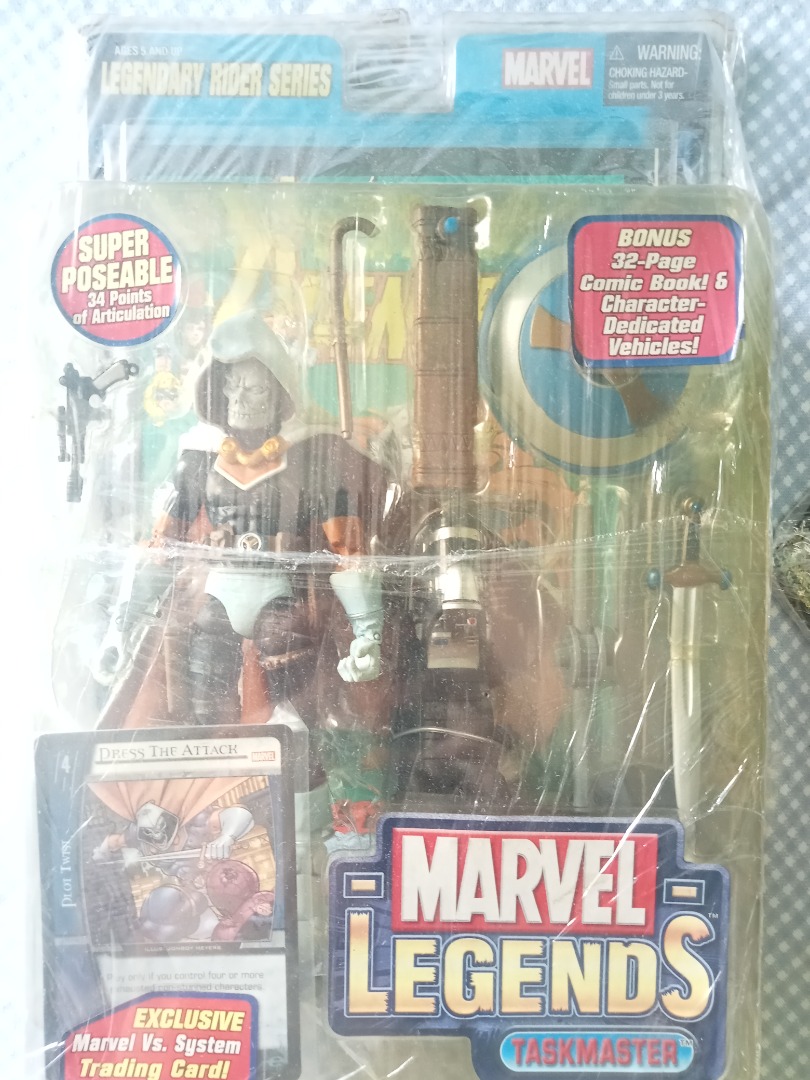 MARVEL LEGENDS Task master raider series, Hobbies & Toys, Toys & Games ...
