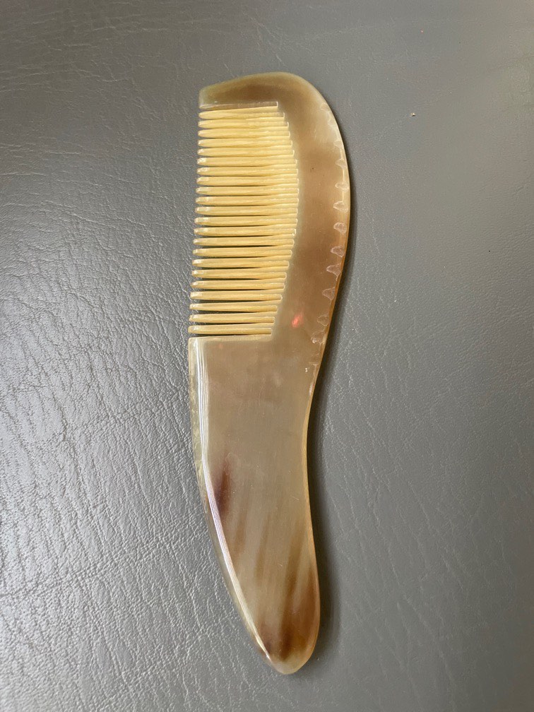 Handmade massage comb Natural Anti Static Buffalo Horn..., Women's ...