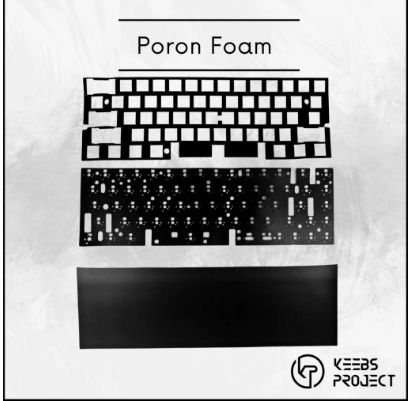 Mechanical Keyboard Poron Foams Packs | Poron plate foam | IXPE switch foam | Poron Case Foam ...
