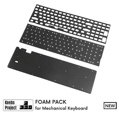 Mechanical Keyboard Poron Foams Packs | Poron plate foam | IXPE switch ...