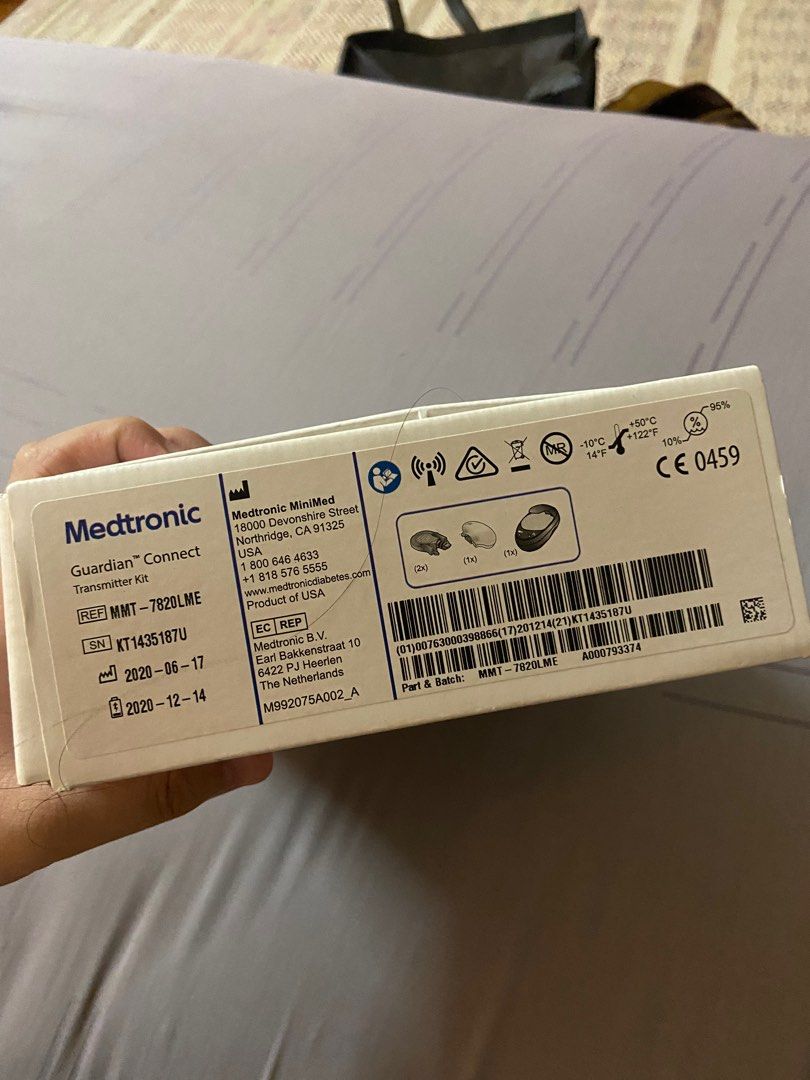 Medtronic guardian connect 3 glucose monitoring, Health & Nutrition ...