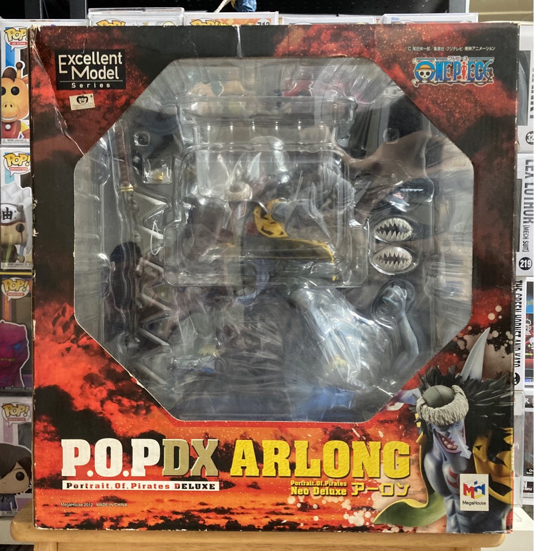 MegaHouse One Piece Portrait of Pirates (POP) DX Fishman Arlong Figure ...