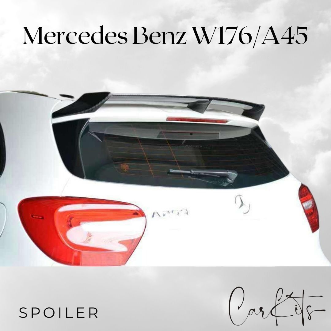 Mercedes Benz W176/A45/A180/A200/A250 Carbon Spoiler, Car Accessories ...