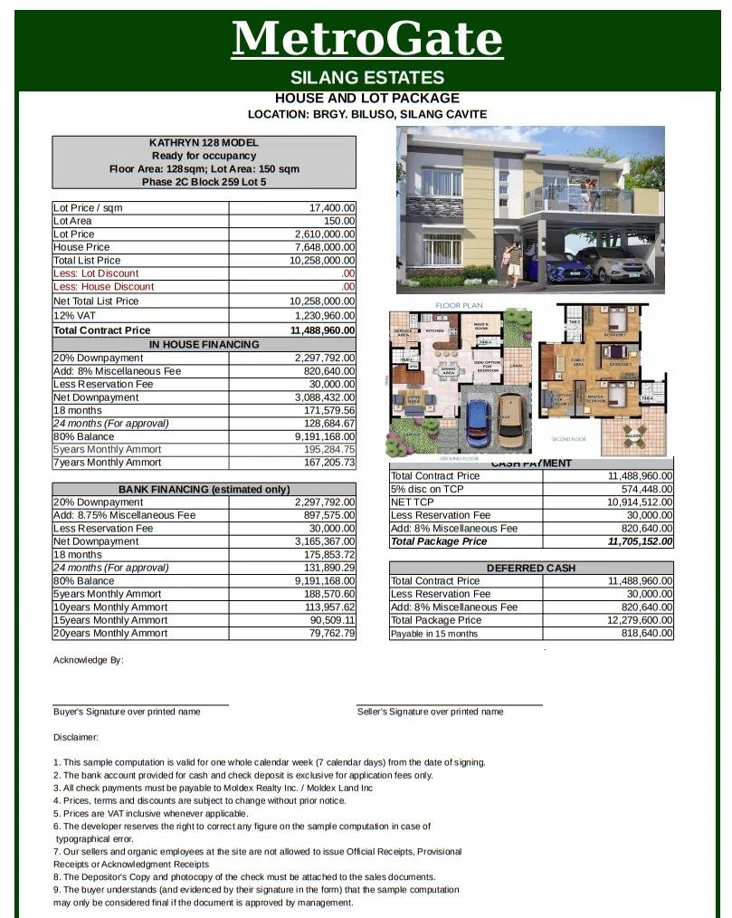 Metrogate Silang Estates House And Lot For Sale at Janie Clark blog