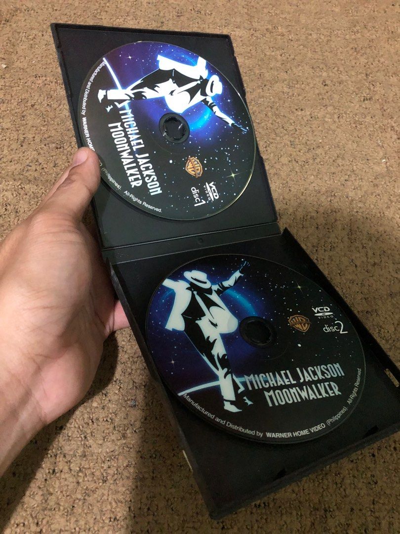 Michael Jacksons moonwalker 2disc vcd original local print, Hobbies ...