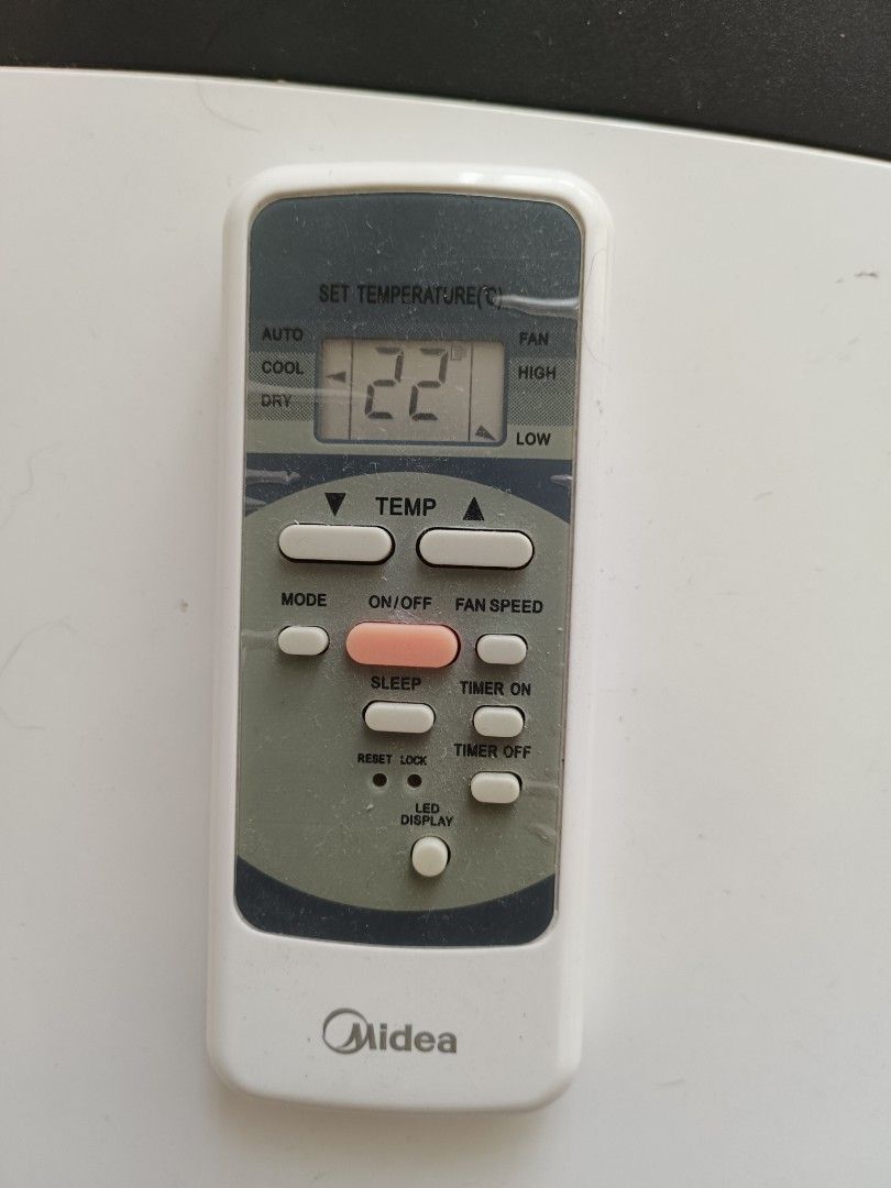 Midea 1.5 HP Remote Controlled Portable Air Conditioner, Furniture ...
