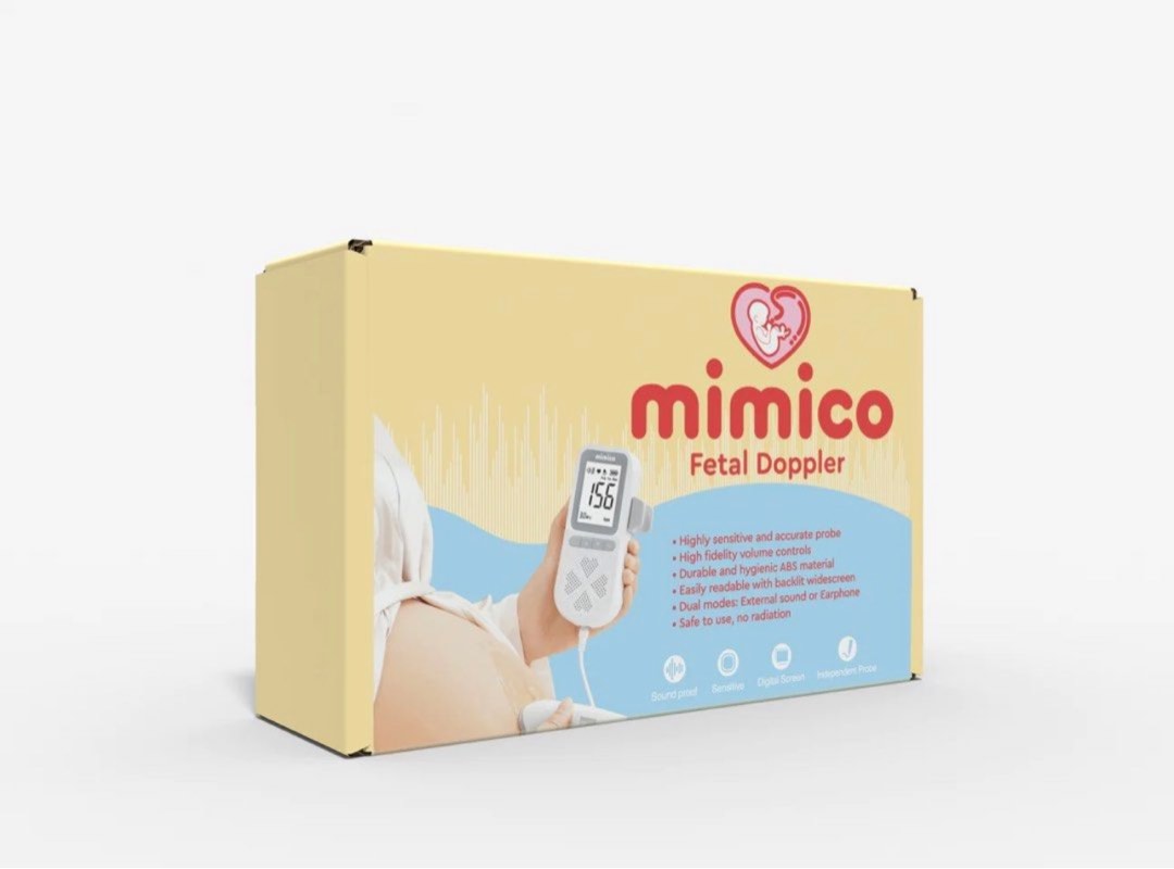 Mimico Portable Fetal Doppler, Babies & Kids, Maternity Care on Carousell