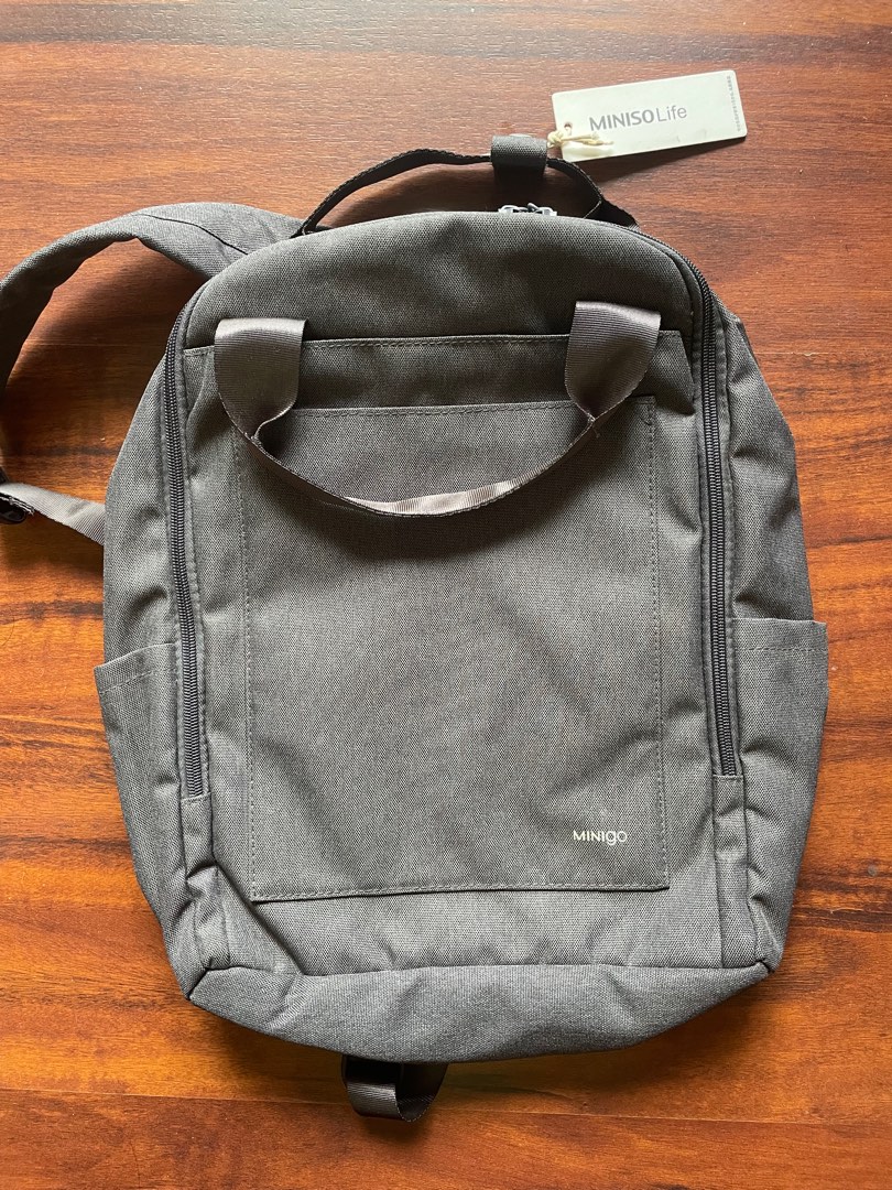 Miniso Backpack, Men's Fashion, Bags, Backpacks on Carousell