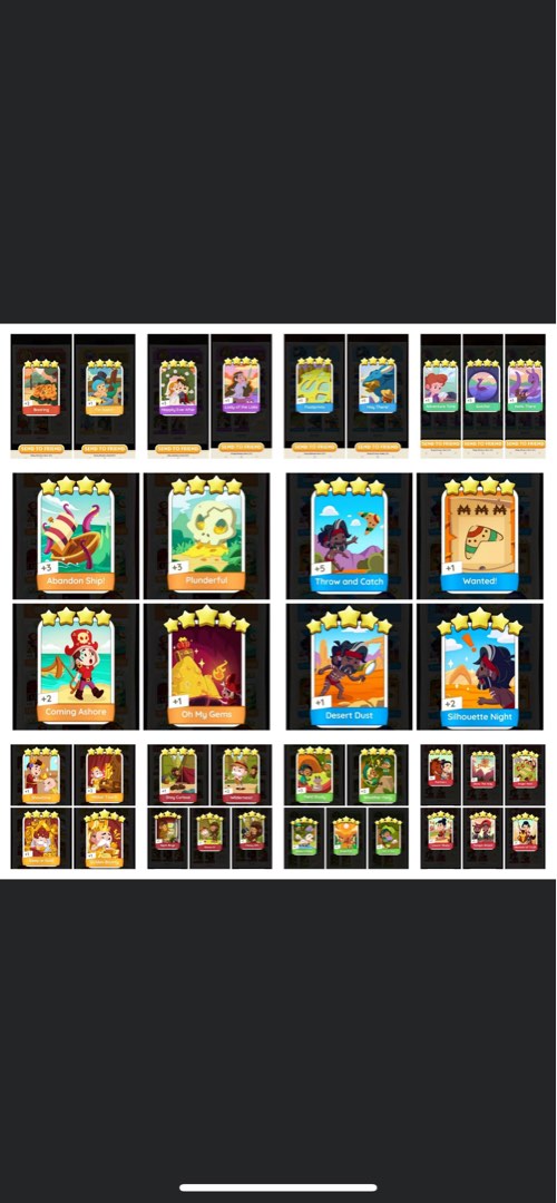 Monopoly go sticker all album, Video Gaming, Gaming Accessories, In ...