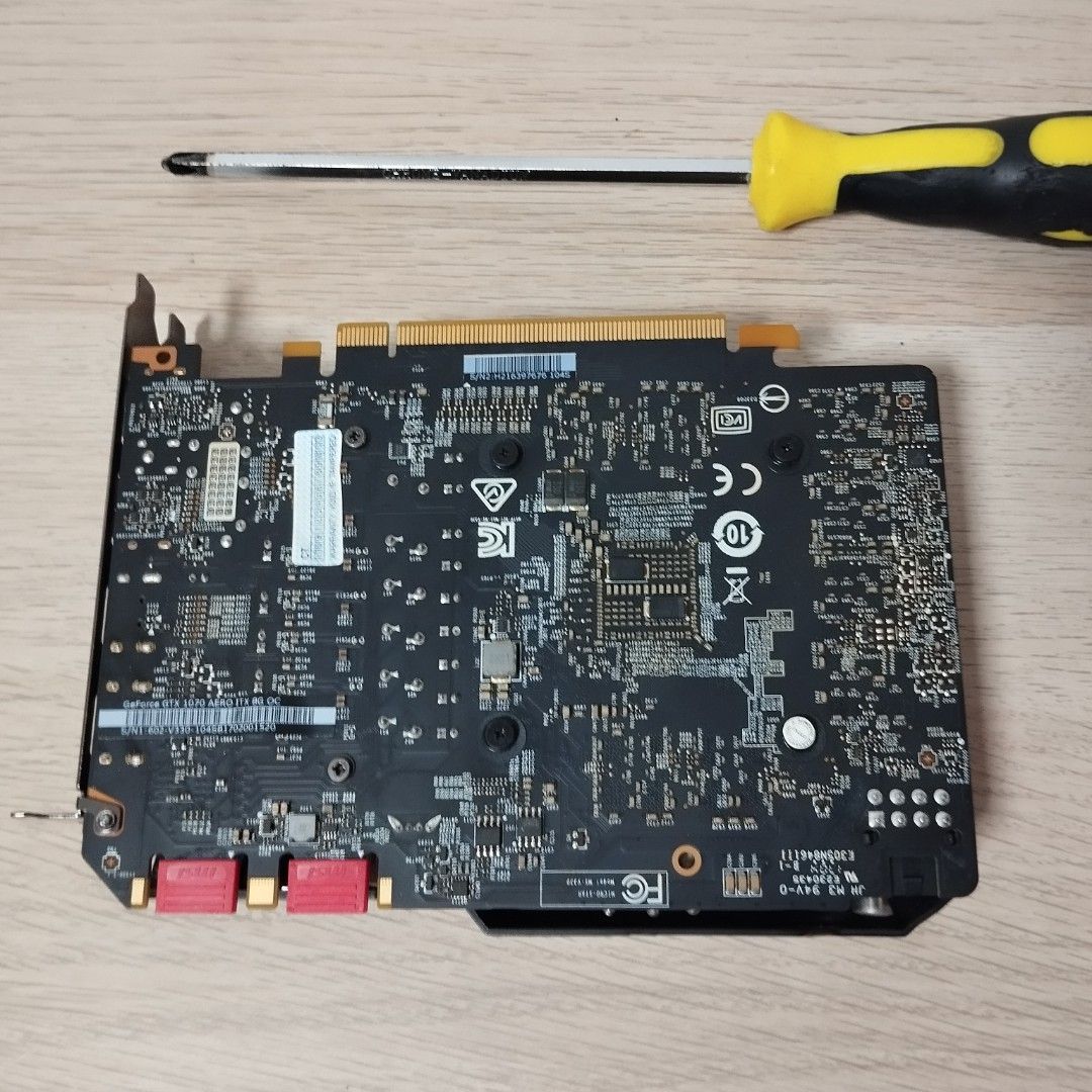 MSI ITX GTX 1070 8GB Aero ITX sff graphics card GPU, Computers & Tech, Parts & Accessories ...