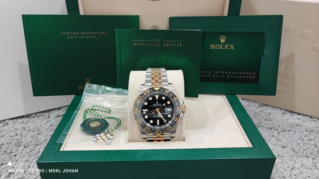MSKL JOHAN ROLEX 126713GRNR Gmt Master Guinness 126713 Jubilee New 2023 ...