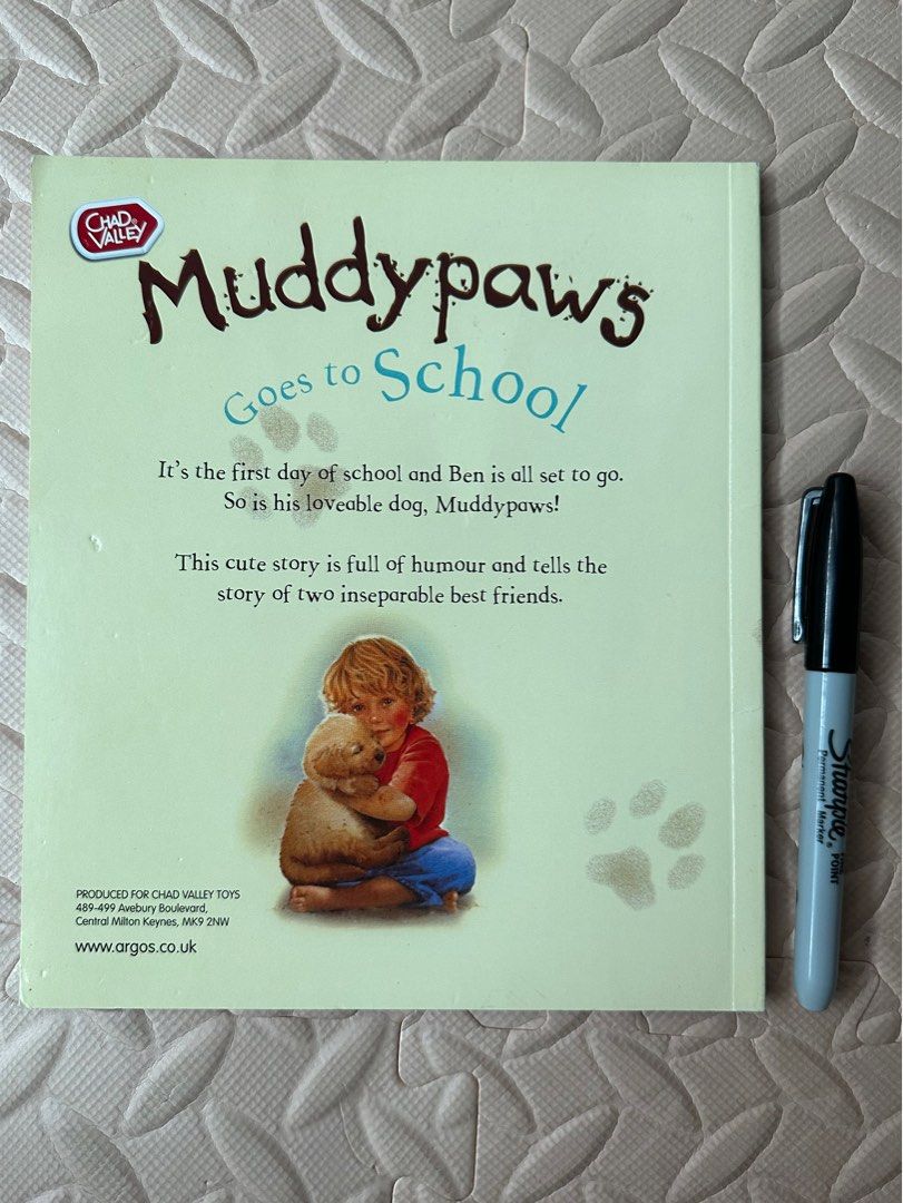 Muddypaws Goes to School!, Hobbies & Toys, Books & Magazines, Children ...