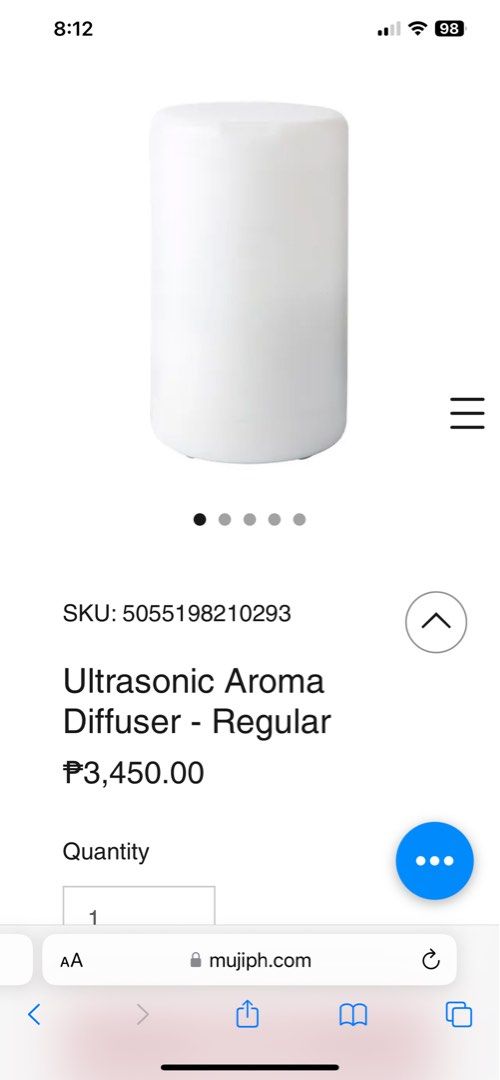 Muji Aroma Diffuser, Furniture & Home Living, Home Fragrance on Carousell
