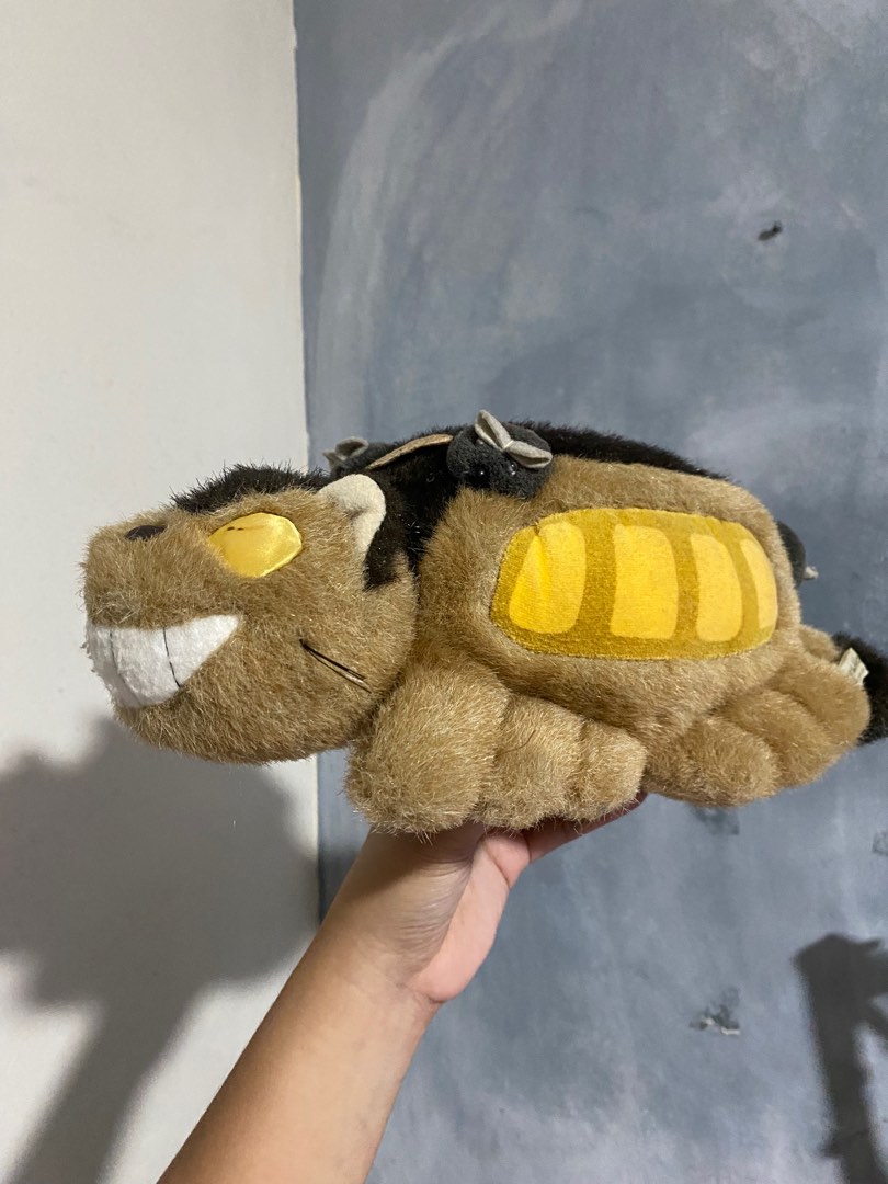 My neighbor Totoro Cat Bus plush doll vintage, Hobbies & Toys, Toys ...