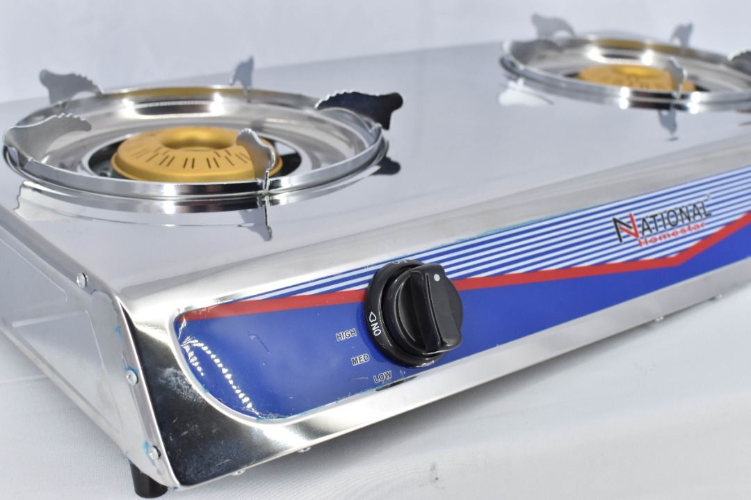 National Homestar Brand Double Burner (Stainless Body), TV & Home ...