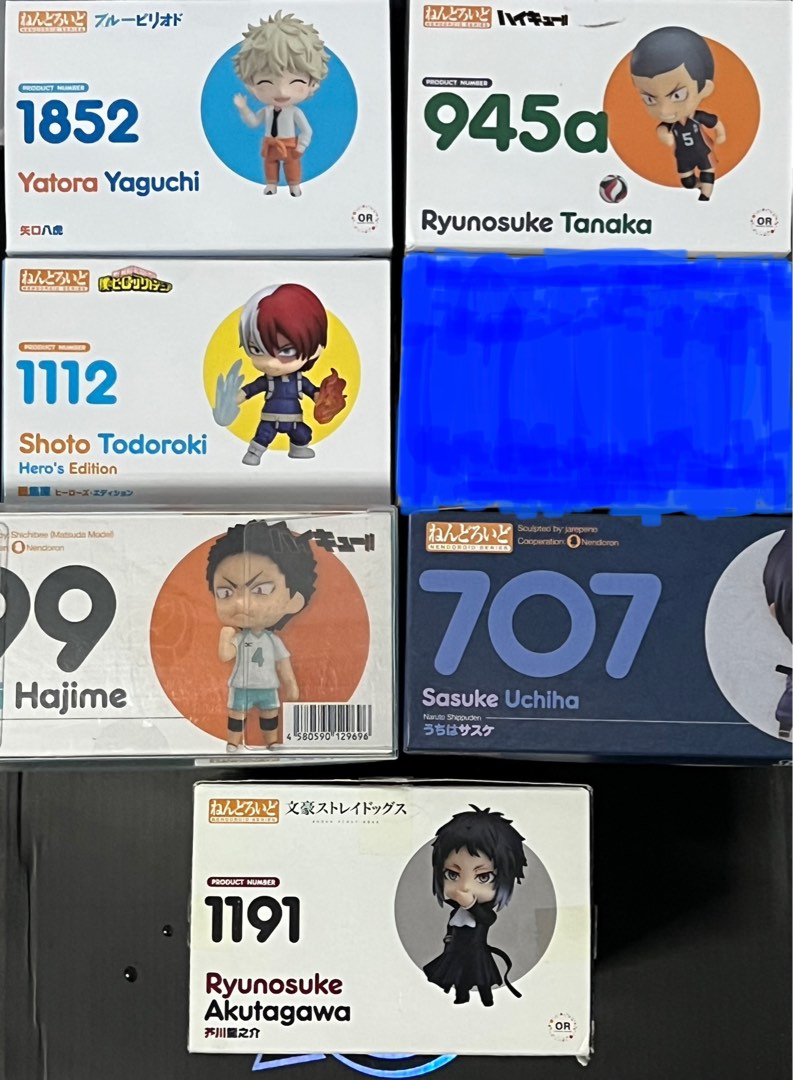 Nendoroid sale all nendo haikyuu hq, jjk jujutsu kaisen, mha bnha my ...