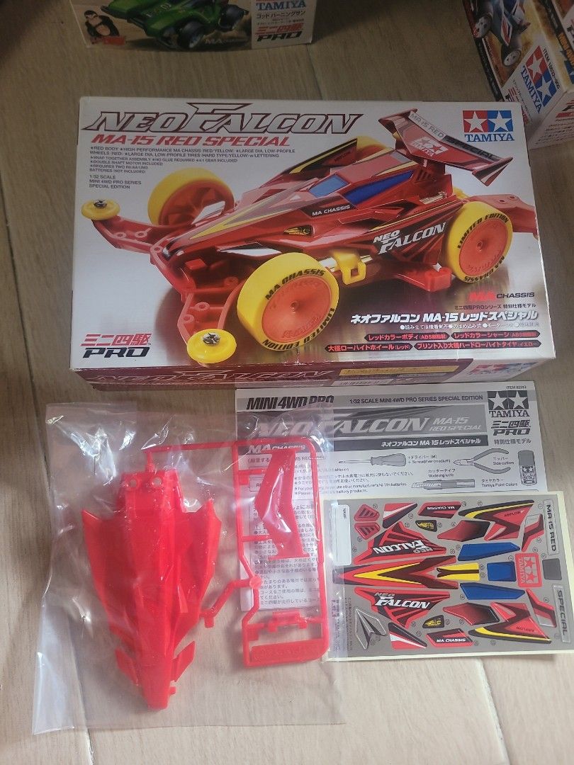 Neo Falcon ~ MA-15 Red Special Version (MA Chassis), 兒童＆孕婦用品, 嬰兒玩具 ...