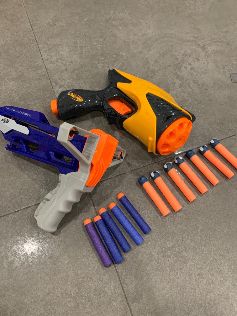 Nerf Guns bundle, Hobbies & Toys, Toys & Games on Carousell