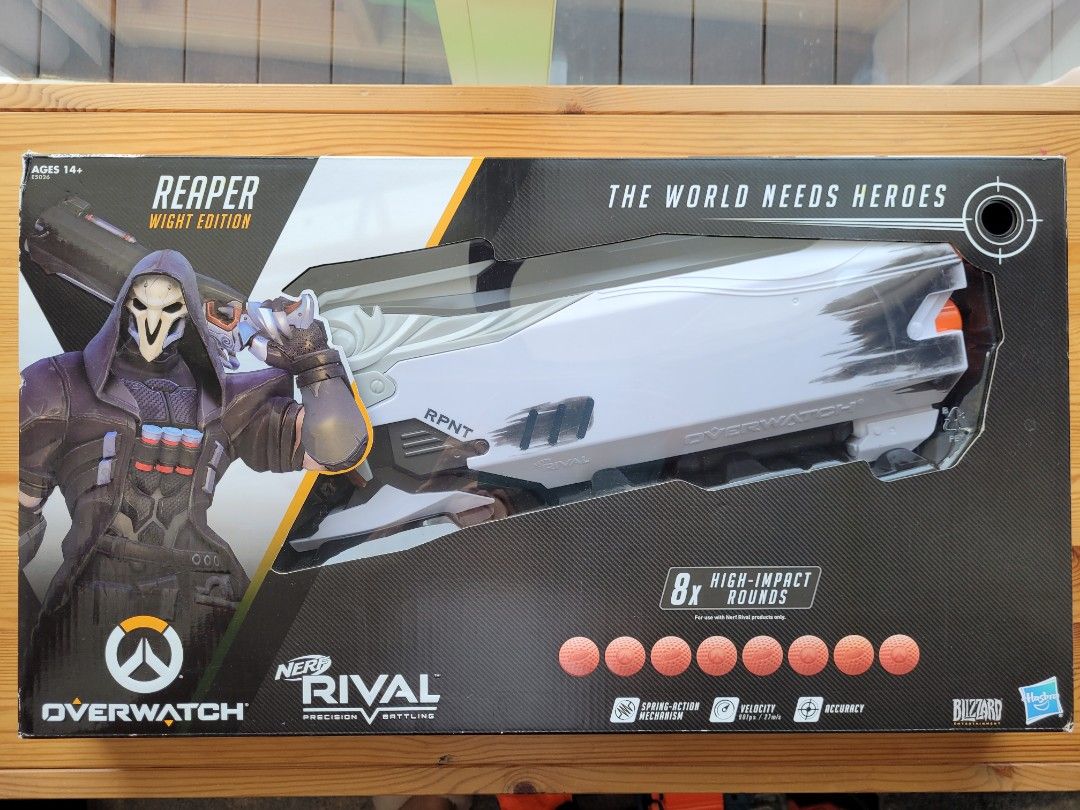 Nerf Overwatch Reaper, Hobbies & Toys, Toys & Games on Carousell