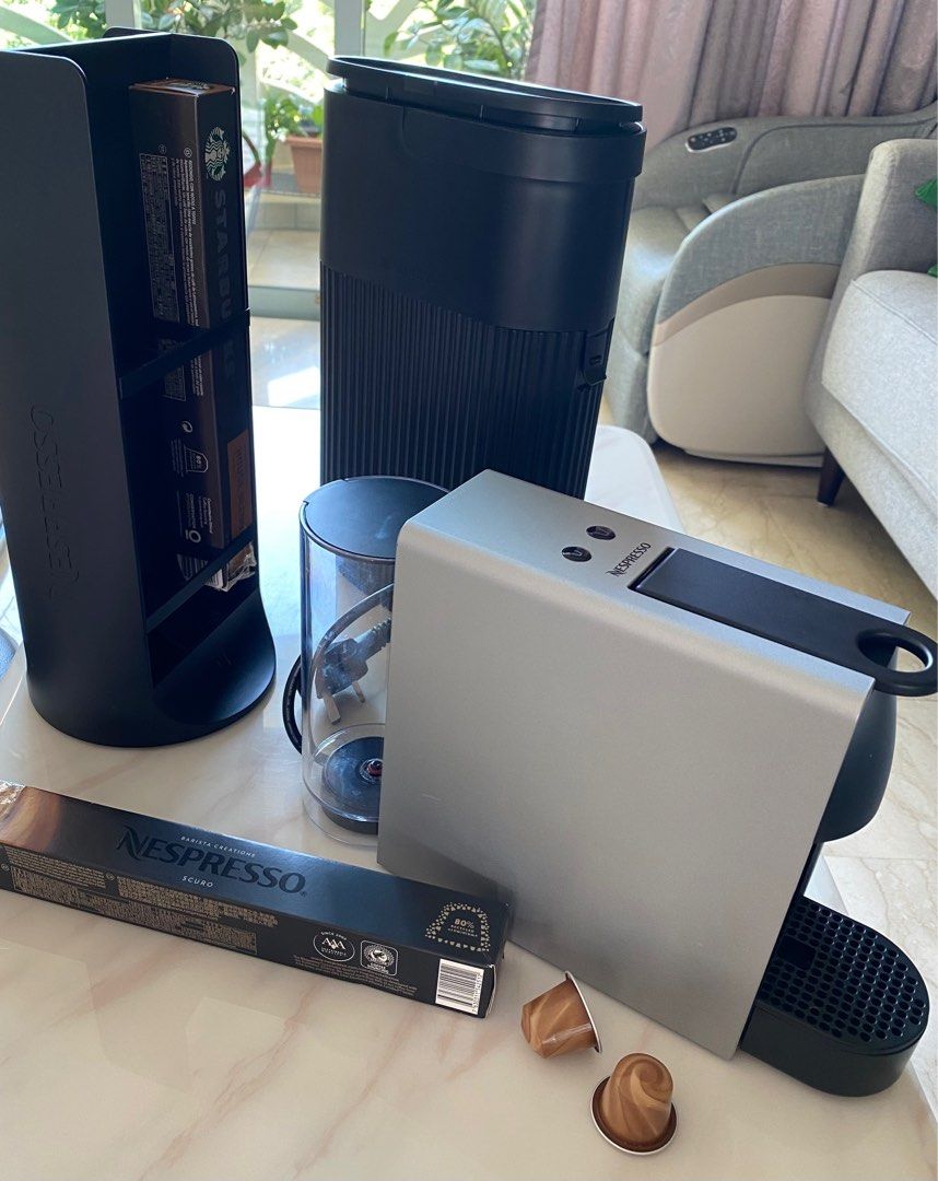Nespresso Essenza Mini Silver, TV & Home Appliances, Kitchen Appliances ...