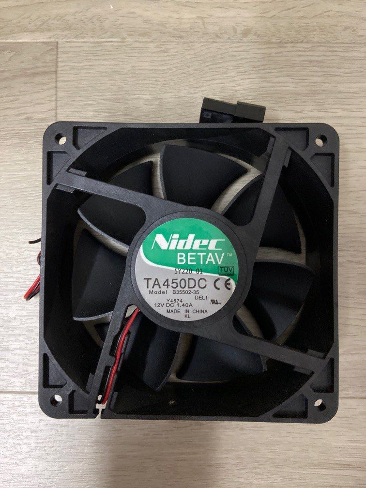 Nidec 120mm Fan (4000rpm), Computers & Tech, Parts & Accessories ...