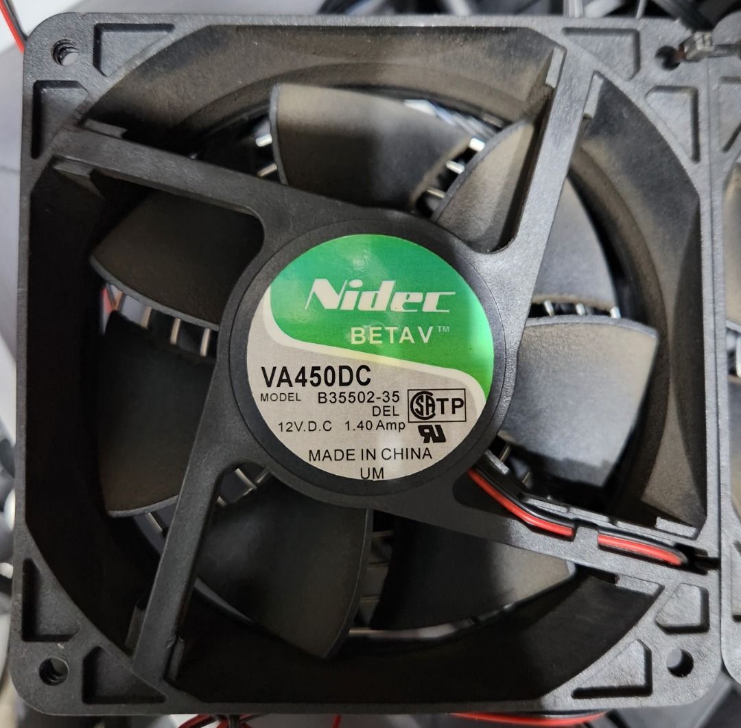 Nidec 120mm Fan (4000rpm), Computers & Tech, Parts & Accessories ...