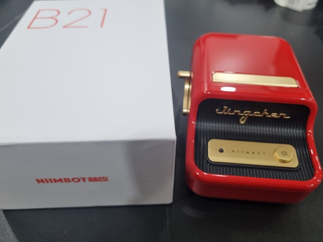Niimbot B21 Label Printer Wireless Bluetooth Thermal Label Maker ...