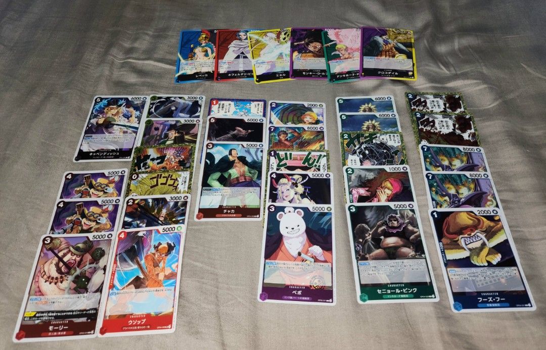 One Piece OP1, OP2, OP3, OP4 & OP5, Hobbies & Toys, Toys & Games on Carousell