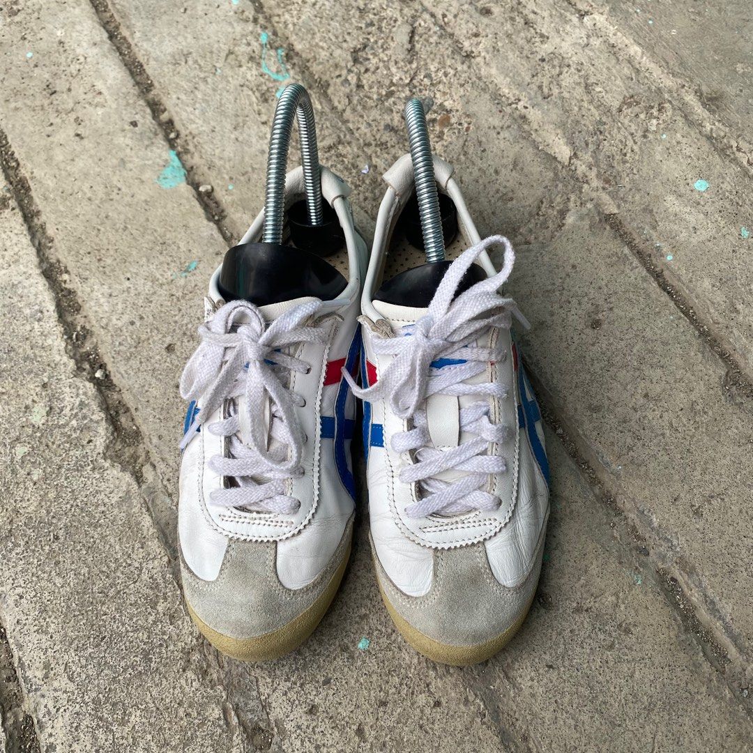 ONITSUKA TIGER MEXICO 66 BLUE/RED, Women's Fashion, Footwear, Sneakers ...