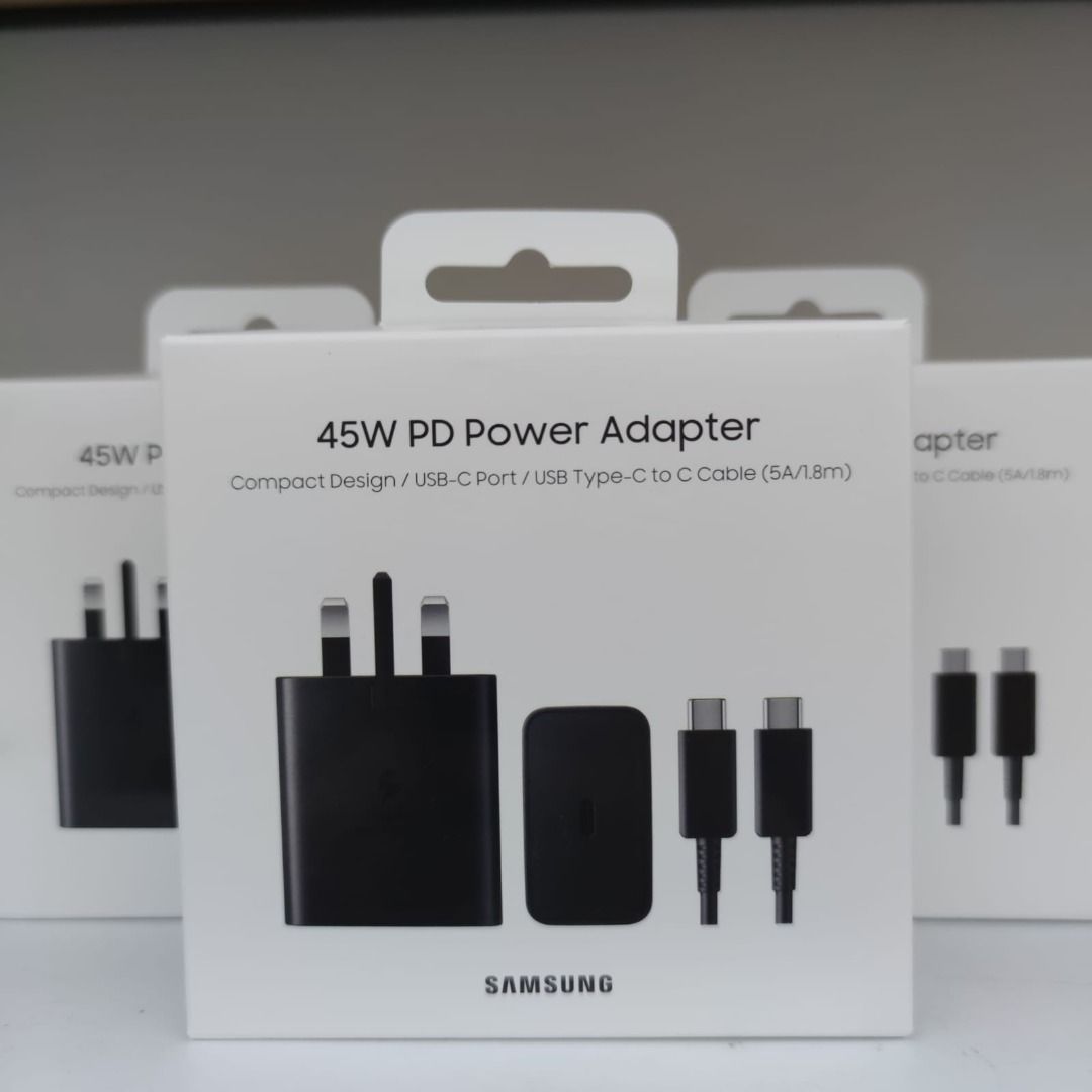 Original Samsung 45W PD Power Adapter, Mobile Phones & Gadgets, Mobile ...