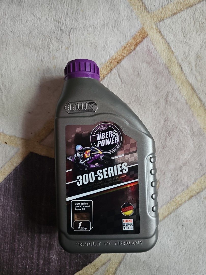 OWS Uber Power 20W50, Motorcycles, Motorcycle Accessories on Carousell