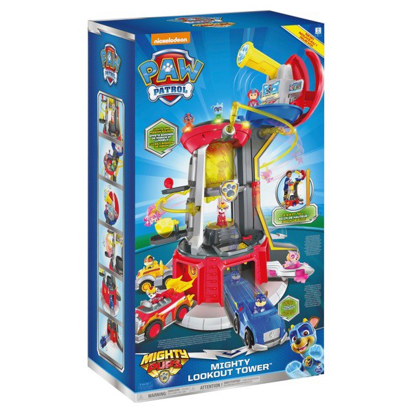 Paw Patrol Mighty Pups Lookout Tower, Hobbies & Toys, Toys & Games on ...