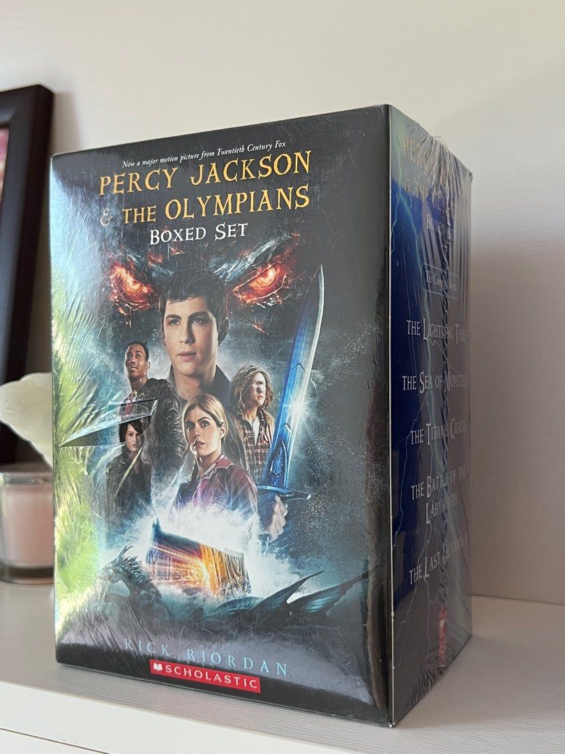 Percy Jackson & The Olympians Boxed Set, Hobbies & Toys, Books ...