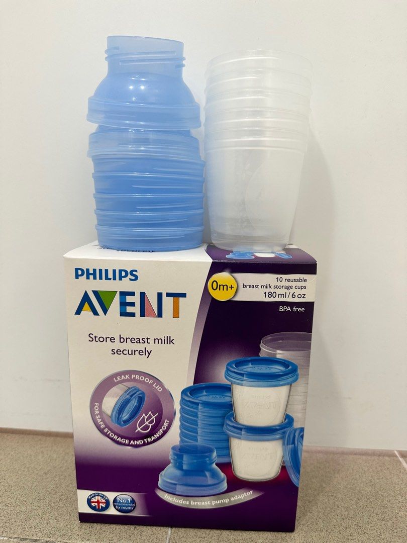 Philips Avent breast milk storage cup, Babies & Kids, Nursing & Feeding ...