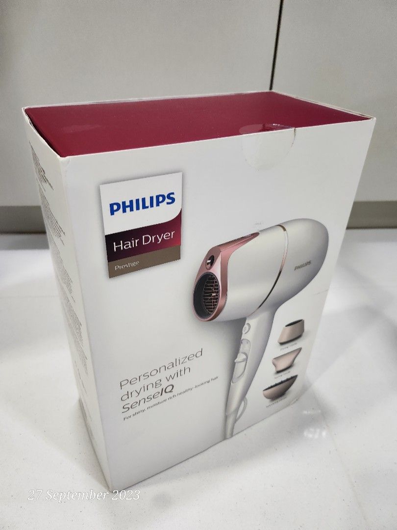 *Free delivery* Philips BHD628 Prestige Hair Dryer With SenseIQ ...