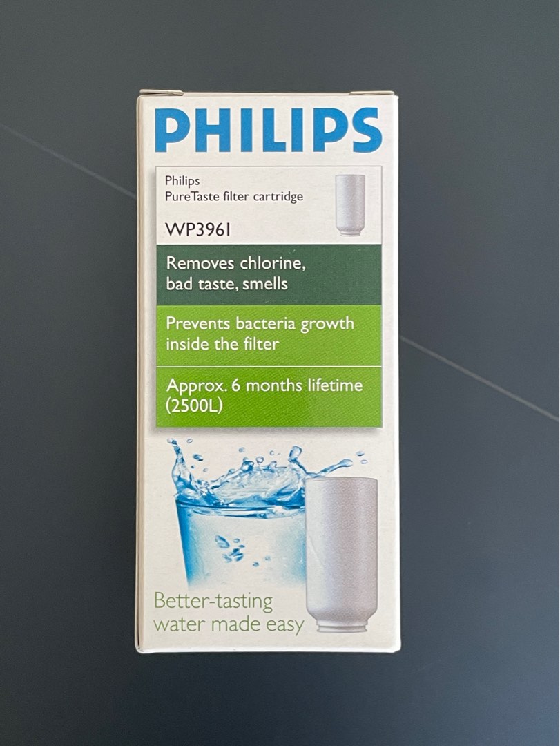 Philips Water Filter Cartridge WP3961, TV & Home Appliances, Kitchen ...