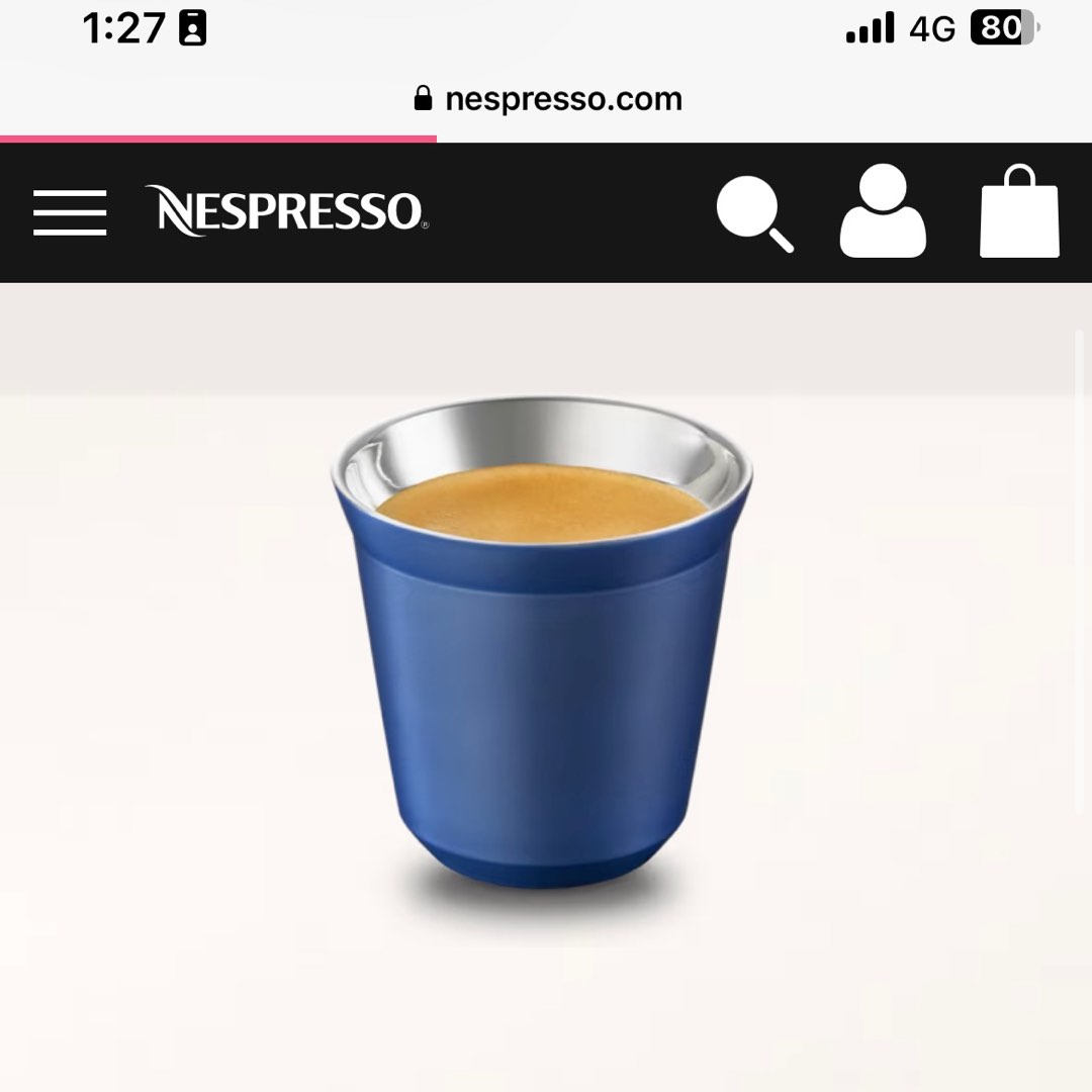 Pixie Lungo Cup - Nespresso, Furniture & Home Living, Kitchenware ...