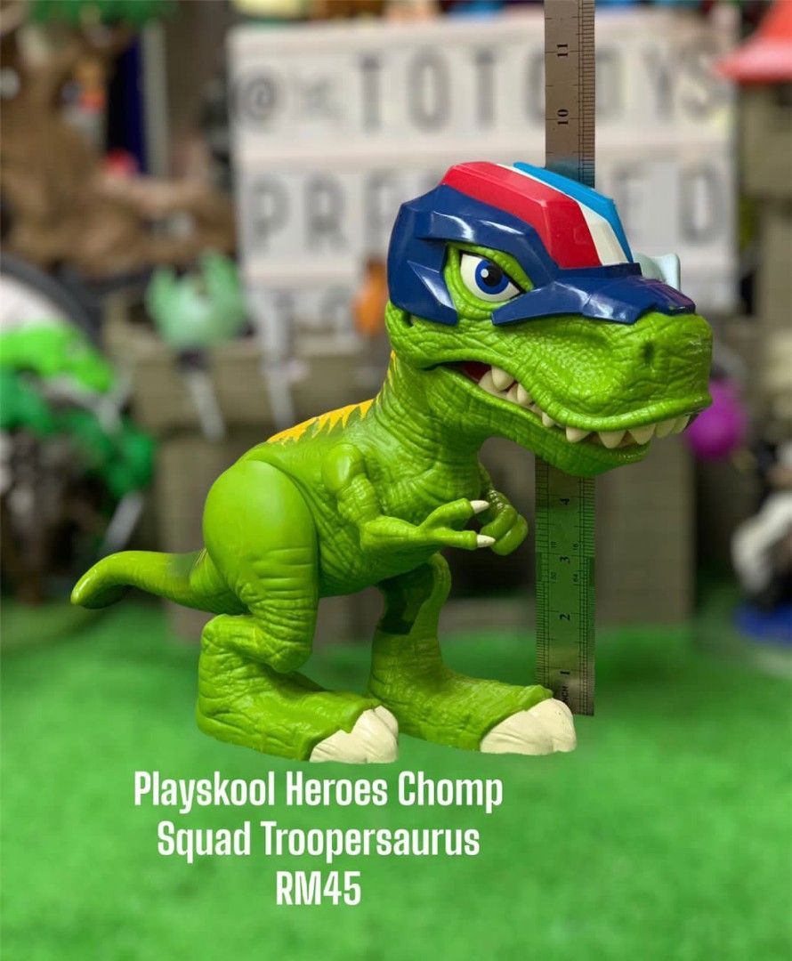 Playskool Chomp Squad Troopersaurus, Hobbies & Toys, Toys & Games on ...