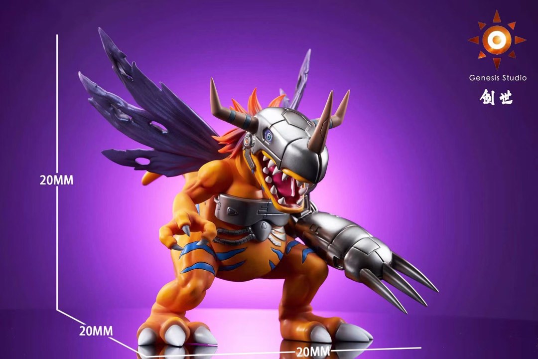 [PO] Digimon|Metal Greymon, Hobbies & Toys, Toys & Games on Carousell