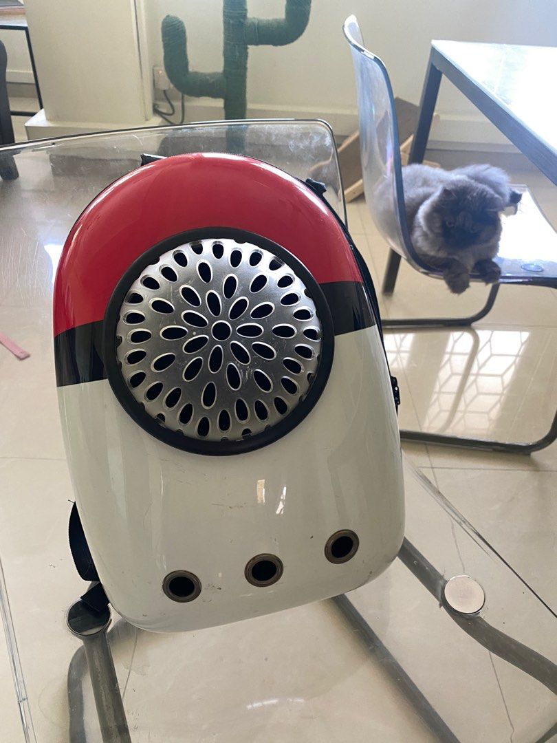 Pokeball cat carrier, Pet Supplies, Homes & Other Pet Accessories on ...