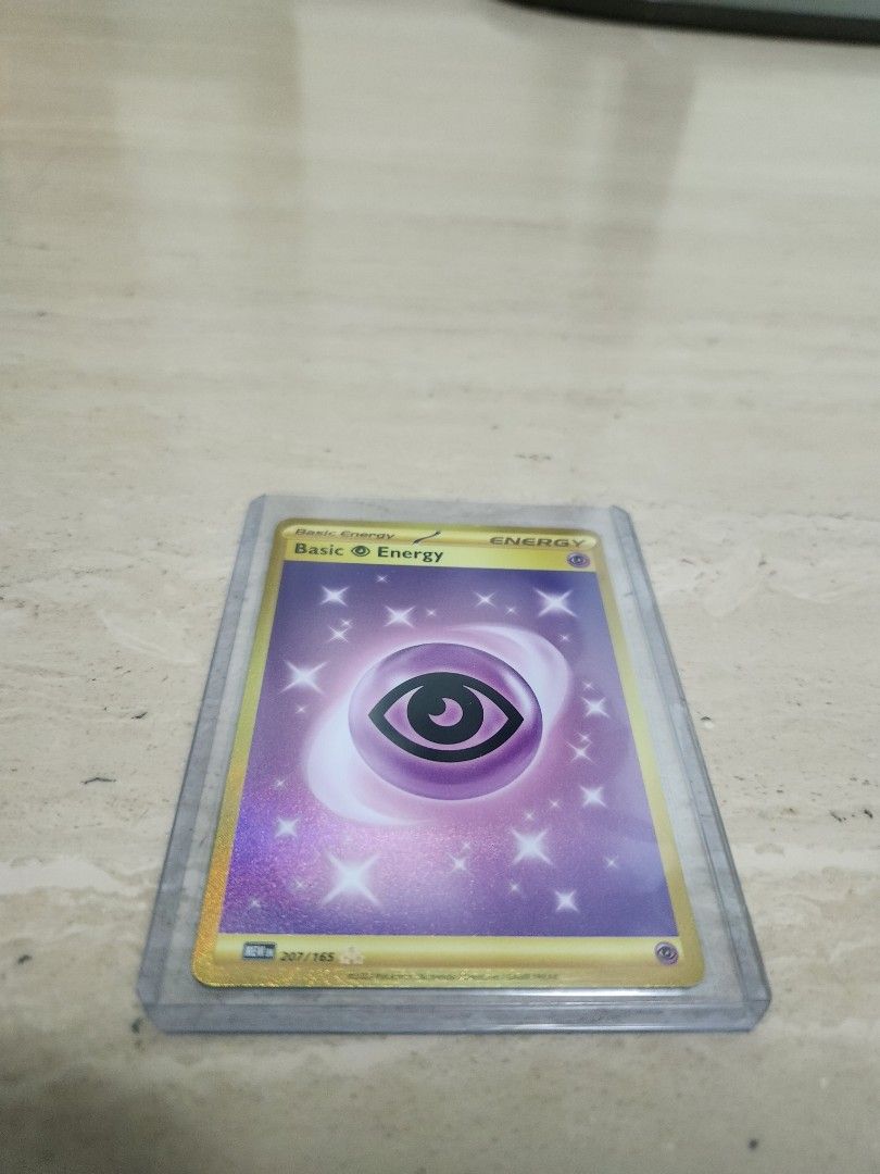Pokemon 151 Energy Gold Card - 207/165, Hobbies & Toys, Toys & Games on ...