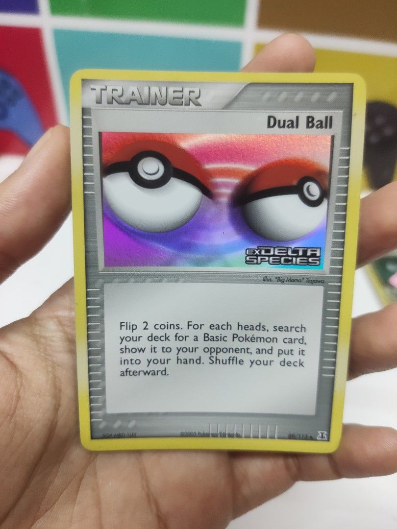 Pokemon TCG Dual Ball 89/113 Holo, Hobbies & Toys, Toys & Games on ...