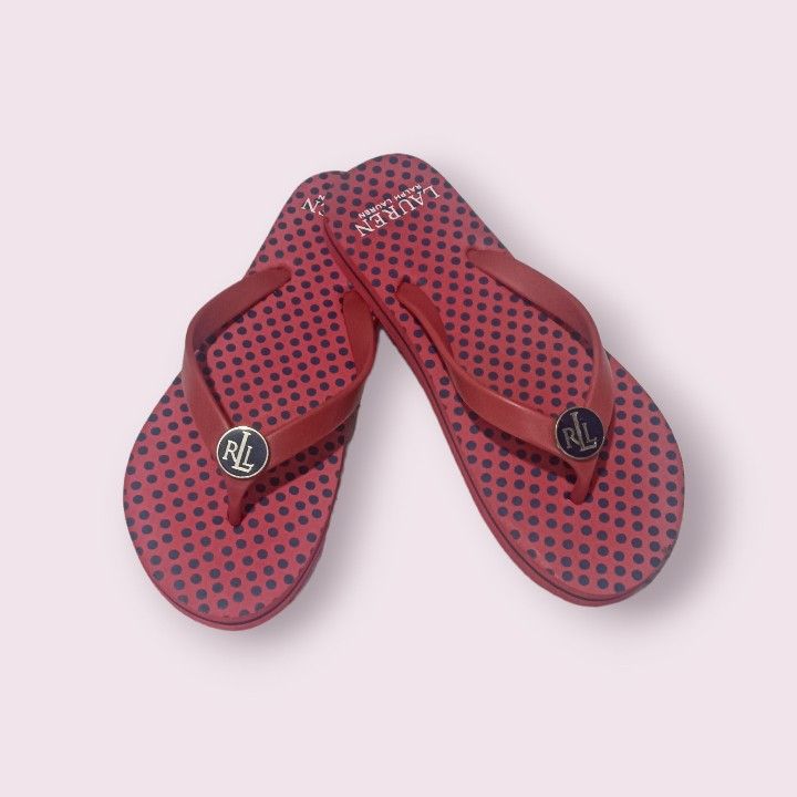 Polo Ralph Lauren Flip Flops, Women's Fashion, Footwear, Slippers and ...