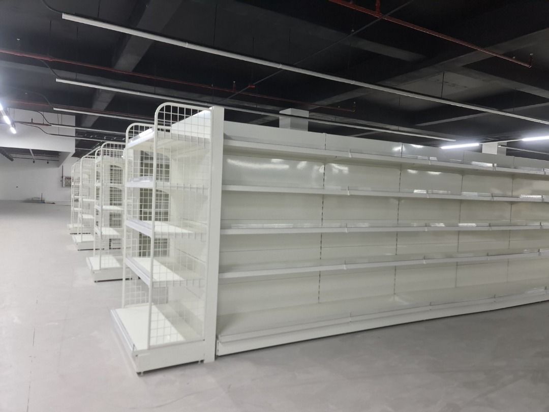 Polycarbonate backing - Convenience Store Gondola Rack, Furniture ...